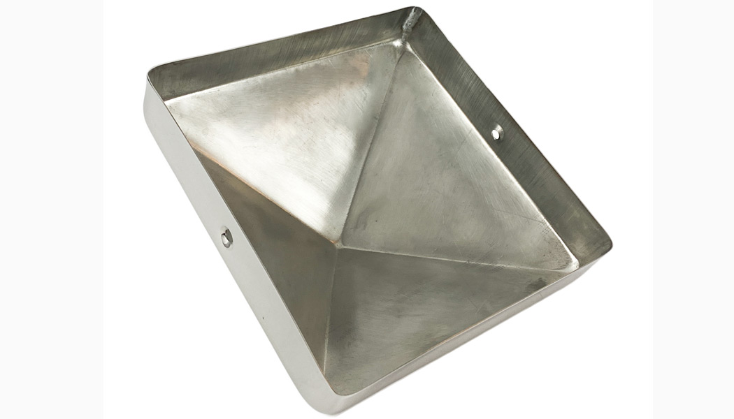 Pyramid Stainless Steel Post Caps by Captiva