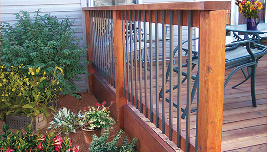 Traditional Face Mount Aluminum Balusters by Deckorators - DeckAccent.com