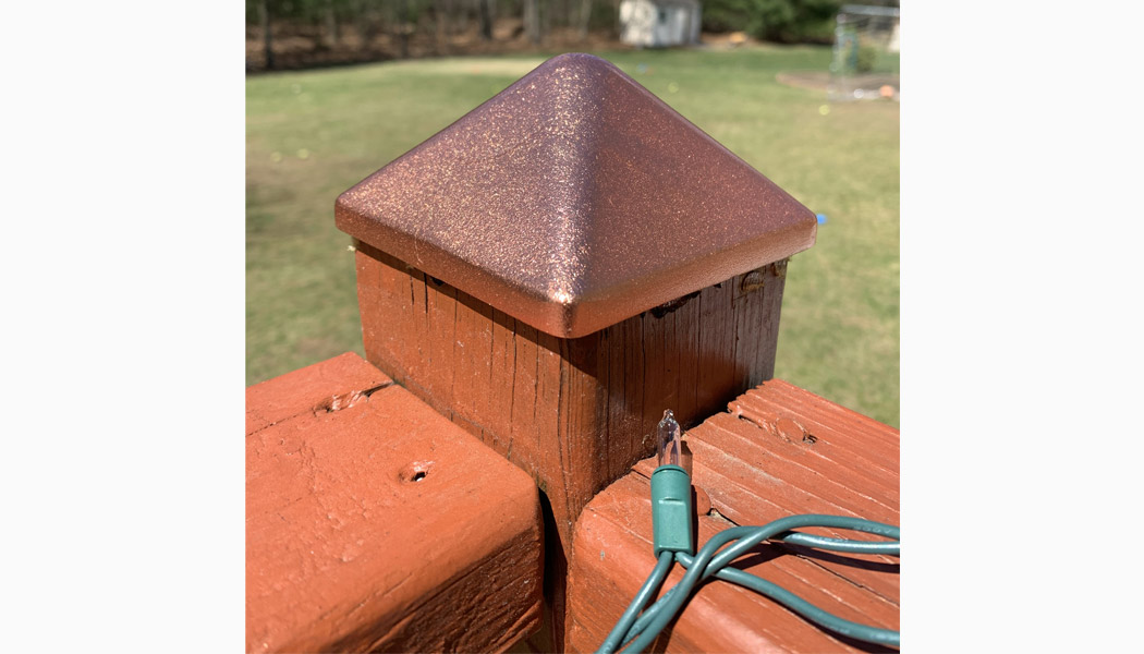 QuickCap Heavy Copper Post Caps 2-Pack by Kokille - DeckAccent.com