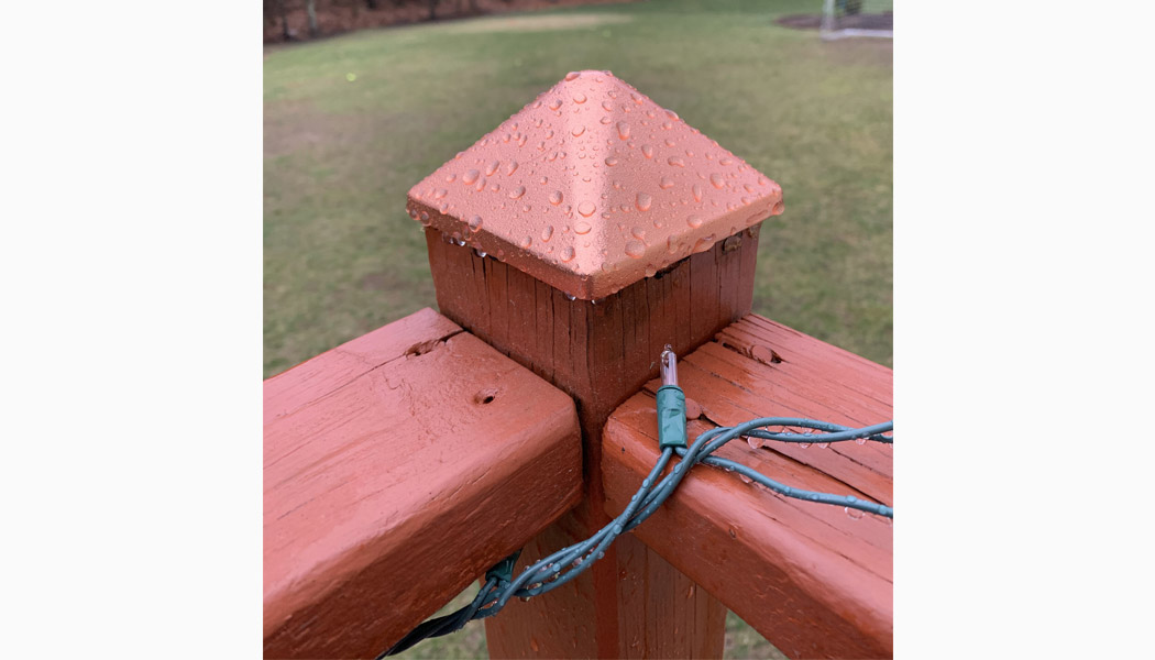 QuickCap Heavy Copper Post Caps 2-Pack by Kokille - DeckAccent.com