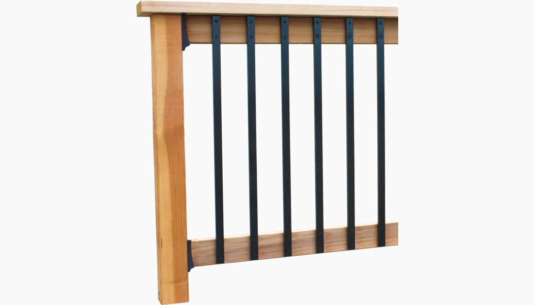 Face Mount Deck Balusters by DekPro - DeckAccent.com