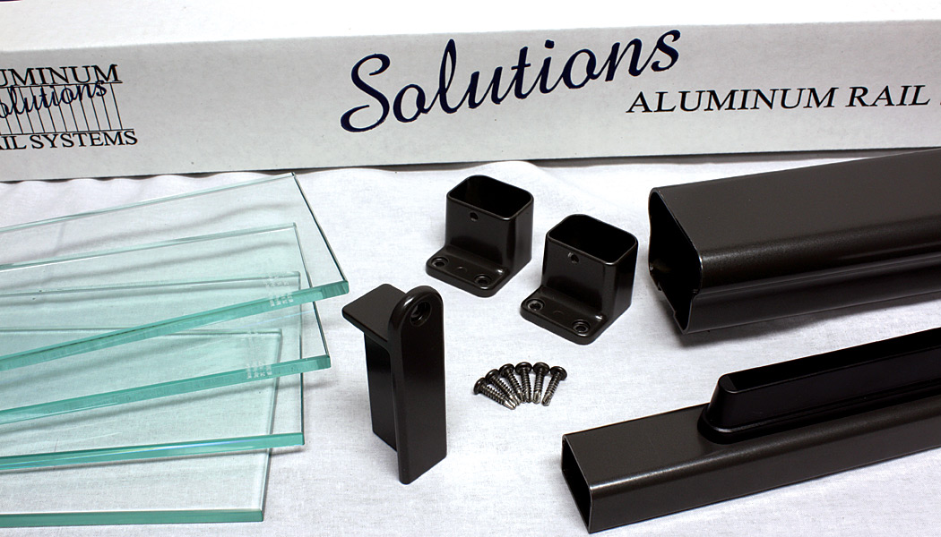 Glass Baluster Railing Systems by Solutions Aluminum - DeckAccent.com